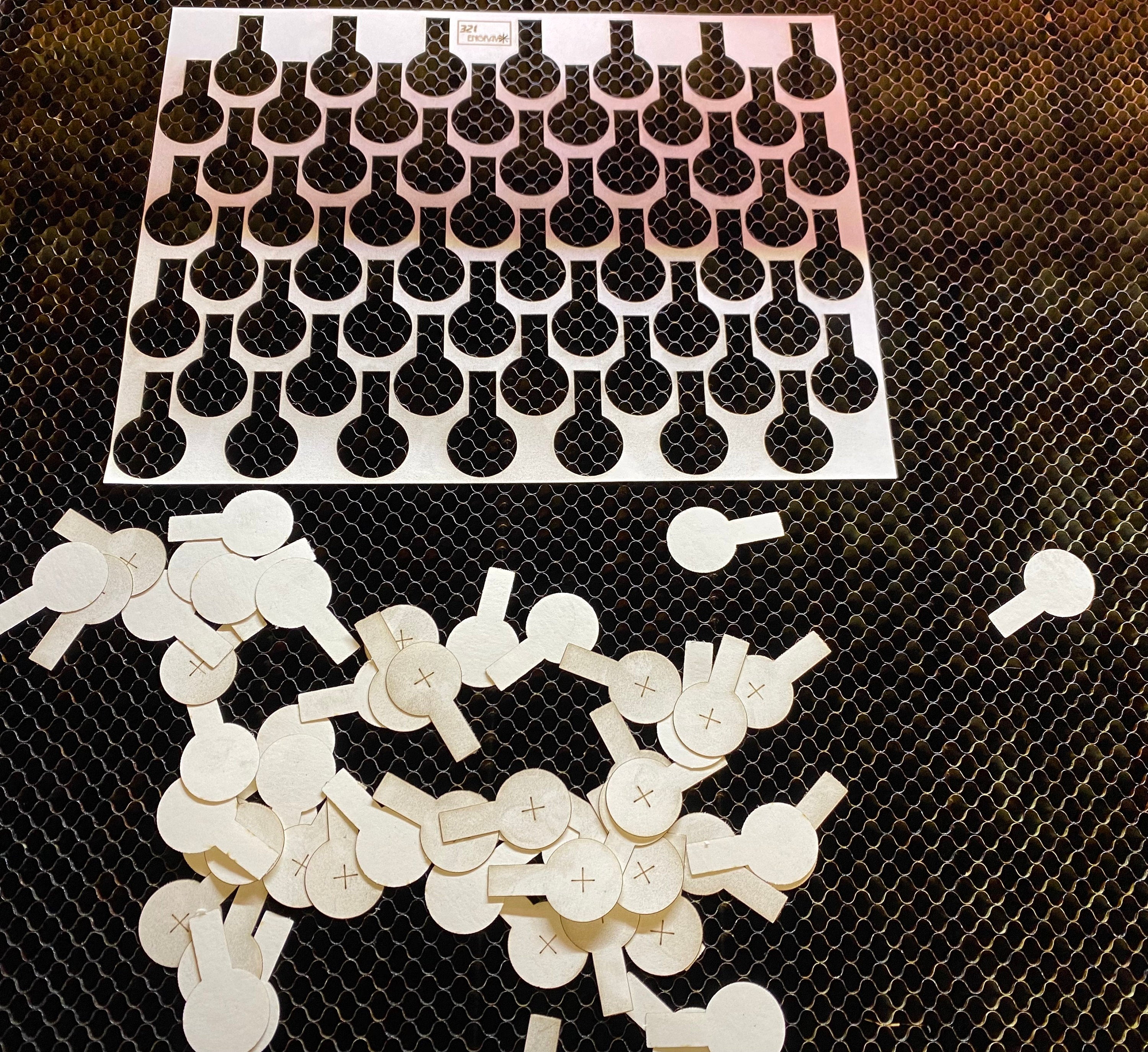 DIY SVG Alignment Target or your laser engraver. LightBurn LightObject ...